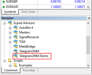 Free demo testing – Telegram To MT4 Online Guide